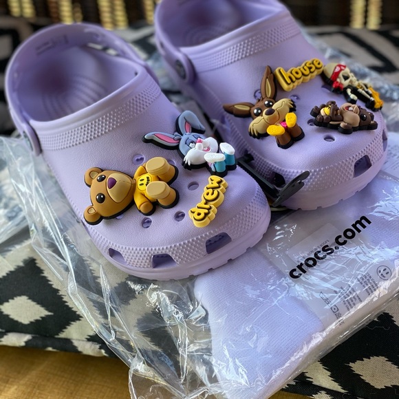 CROCS | Shoes | Crocs X Justin Bieber Drew Lavender New 5m 8w | Poshmark